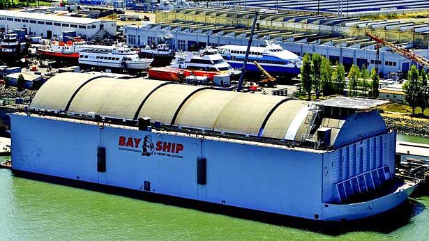Bay Ship & Yacht opens US West Coast's only covered dry dock
